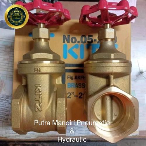 Jual Gate Valve 1" Inch Kuningan / Brass 100 % ORIGINAL QUALITY ...