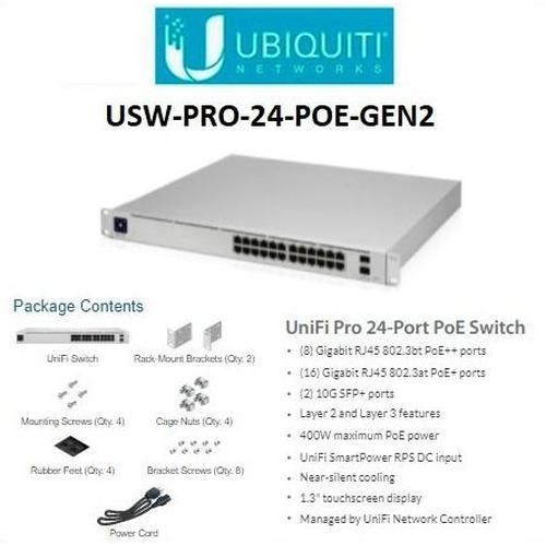 Jual Ubiquiti Network UBNT UniFi Switch Pro 24-Port PoE Gen2 - Jakarta ...