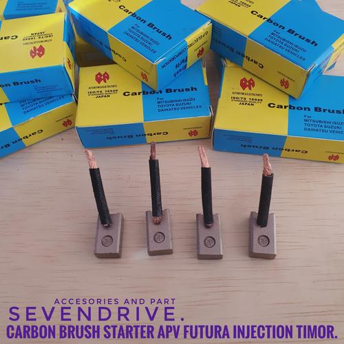 Jual Arang Karbon Carbon Brush Dinamo Starter Apv Futura 1.5 Injeksi ...