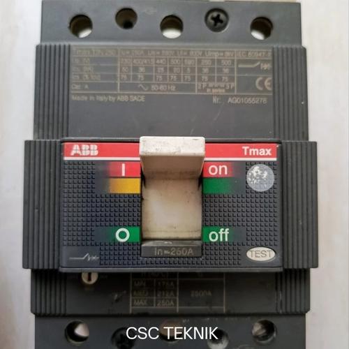 Jual mccb 3p abb sace T-max 200a,250a - Kota Semarang - csc teknik ...