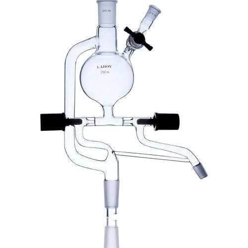 Jual Laboy Glass Solvent Still Head 250Ml With 2440 Joints Two High ...