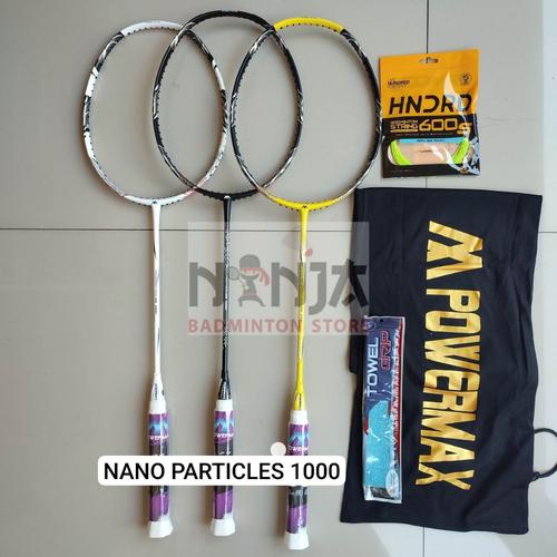 Jual RAKET BADMINTON POWERMAX NANO PARTICLES 1000 / NANOPARTICLES 1000 ...