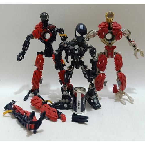 Jual mega bloks the amazing spiderman symbiote spider man figure mega ...