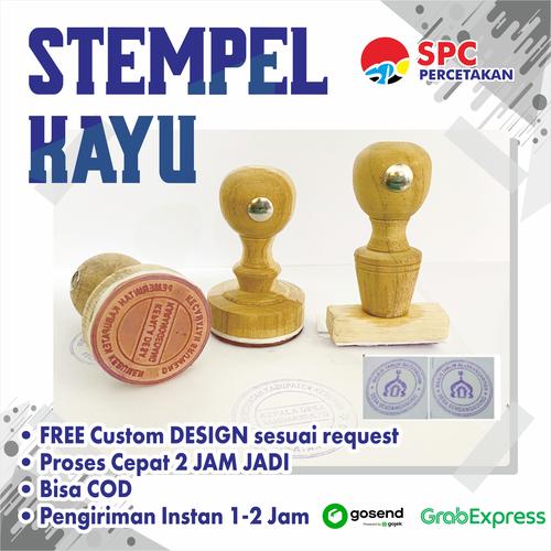 Jual Cetak Stempel Kayu Murah BERKUALITAS - Kecil & Standar - Kota ...