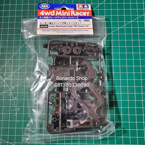 Jual Tamiya #95239 - Carbon Reinforced Super FM Chassis Set (Mini 4WD) - Plus Terminal - Jakarta ...