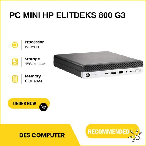 Jual Mini Pc Hp Prodesk G3 65W Core I5 Gen7 Ram 16Gb Ssd 256Gb - Kota ...