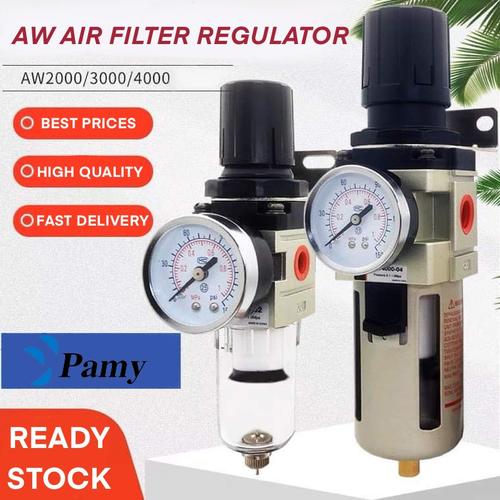 Jual AIR FILTER REGULATOR PNEUMATIC TYPE 1 BODY ( BARIS ) FILTER MANUAL ...