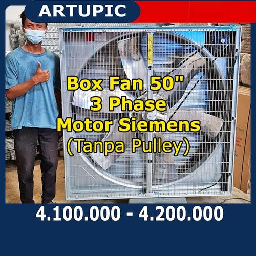 Jual Box Fan 50 inch 3 Phase Pushpull Centrifugal Motor Siemens Blower ...