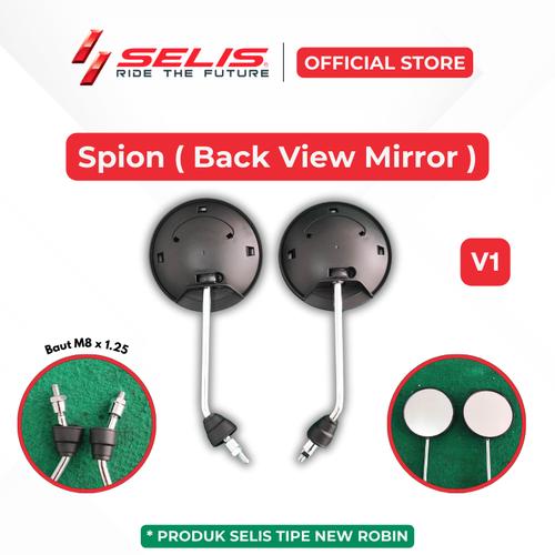 Jual SELIS - Spion Sepeda Motor Listrik Universal ( Back View Mirror ...