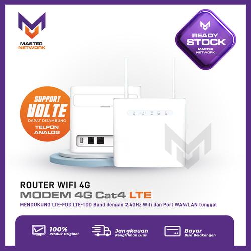 Jual Modem Router 4G Volte C10E Wifi Support all operator Telepon VOLTE RJ 11 Openwrt - Kab ...