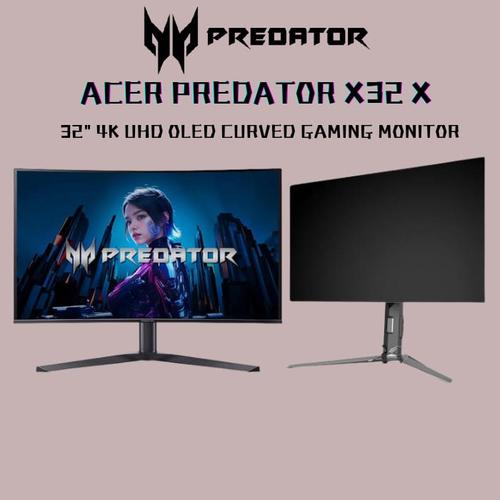 Jual ACER PREDATOR X32 X GAMING MONITOR 32" 4K UHD OLED 240HZ - Jakarta ...