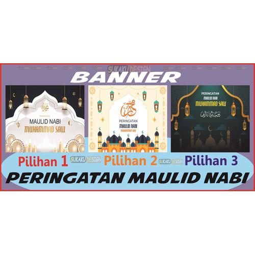 Promo Banner / Spanduk Maulid Nabi / Bisa COD - 3X2 - Jakarta Selatan ...