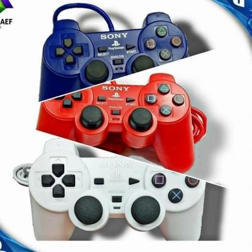 Jual Bisa Payment Tempo! STIK STICK / JOYSTICK PS2 OP WARNA BIRU MERAH ...
