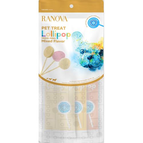 Jual Ranova Freeze Dried Dog Treats Lollipop Mix Flavour Cemilan Anjing ...