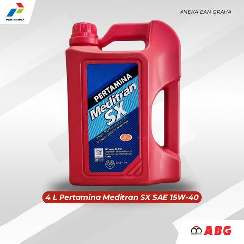Promo Pertamina Meditran SX SAE 15W-40 4 liter - Kota Surabaya - ABG ...