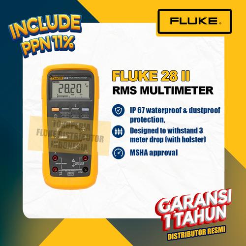 Jual FLUKE 28II SERIES INDUSTRIAL DIGITAL MULTIMETER - Jakarta Barat ...