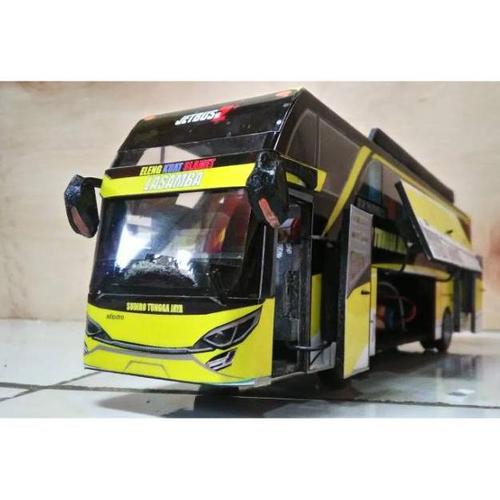 Jual [Ready Stock] Miniatur Bus Kayu Triplek Sudiro Tungga Jaya ...