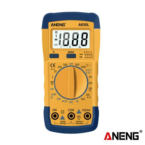 Promo Aneng A830L Digital Multitester AC DC Volt Buzzer Backlight ...