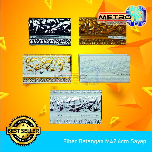Jual FIBER BATANGAN/ BATANGAN BINGKAI POLYFRAME M42 UKIR 6CM BIBIR ...
