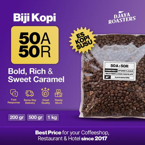 Jual Biji Kopi Es Kopi Susu 50:50 Arabica Robusta 1kg Espresso Blend ...