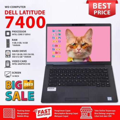 Jual Dell Latitude 7400 Touchscreen Core I7 Gen 8 Ram 16 Gb Ssd 512 gb ...