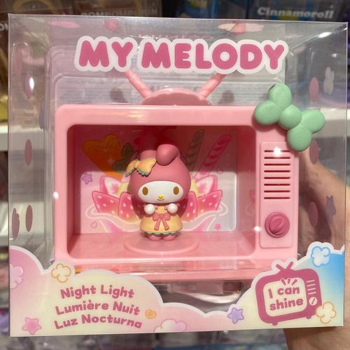 Jual Miniso x Sanrio Lampu Tidur Night Light Retro TV Sanrio My Melody ...