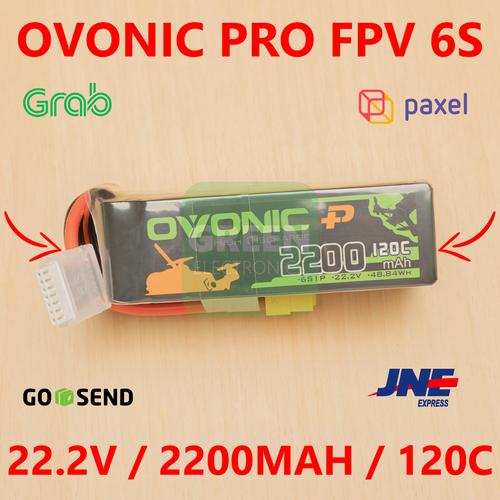 Jual OVONIC PRO 6S 22.2V 2200mAh 120C LiPo Lithium Polymer Li-Po ...