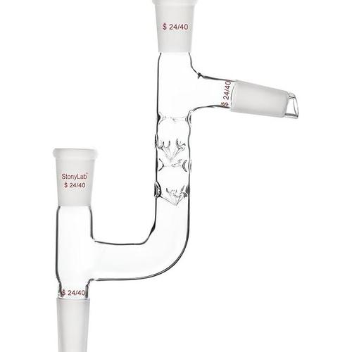 Jual Stonylab Kjeldahl Distillation Adapter Borosilicate Glass 4Way ...