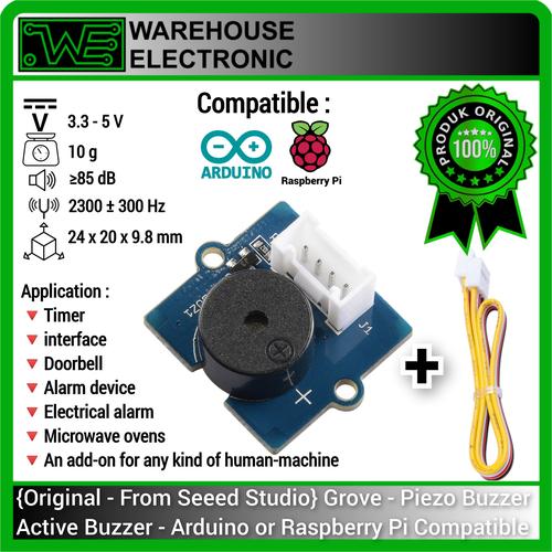 Jual Grove Piezo Buzzer Active Buzzer Arduino Raspberry Pi Compatible ...