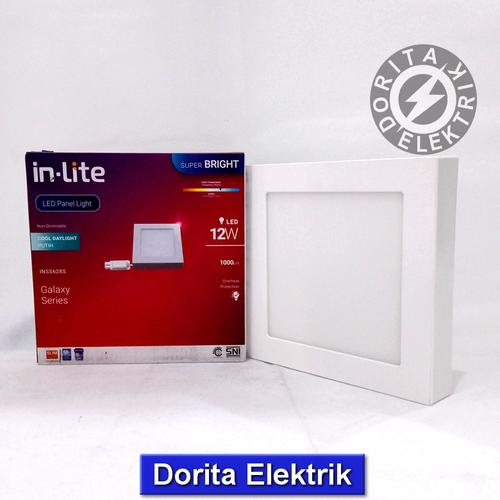 Jual in-Lite Lampu 12 Watt Panel Outbow INSS628S 12w inlite - Putih ...