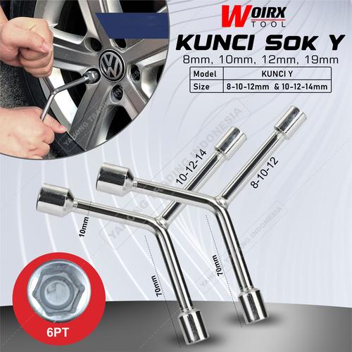 Jual Kunci Sok Y Sock Socket Shock 8mm 10mm 12mm 14mm - 8. 10. 12mm ...