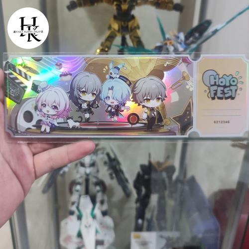 Jual Exclusive Hologram Laser Ticket Honkai Star Rail - Hoyofest 2024 ...