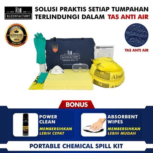 Jual Penyerap Tumpahan Kimia 35 Liter Kemasan Tas Chemical Spill Kit ...