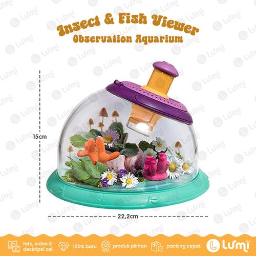 Promo LUMI Insect and Fish Viewer Aquarium Anak Observasi Hewan ...