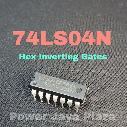 Jual IC SN74LS04N 74LS04N 74LS04 Hex Inverting Gates - Kota Bandung ...
