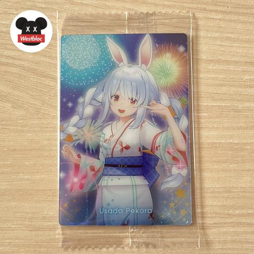 Jual Usada Pekora Hololive Summer Kimono Yukata Wafer Card Vol.3 Bandai Namco Official ...