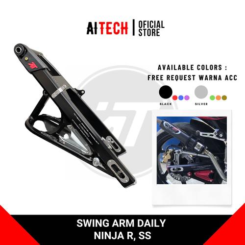 Jual Swing Arm Ninja R Daily Harian Aitech - Hitam, Biru - Jakarta ...