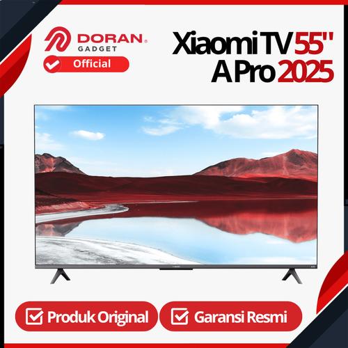 Promo Xiaomi TV 55" A Pro 2025 QLED 4K Dolby Audio Google TV 55 Inch ...
