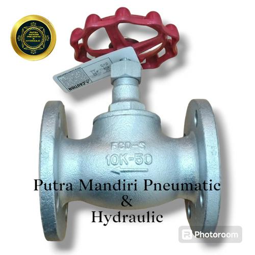 Jual Globe Valve Kitz 3/4" Inch DN20 Jis 10K FCD-S Cast Iron Steam ...