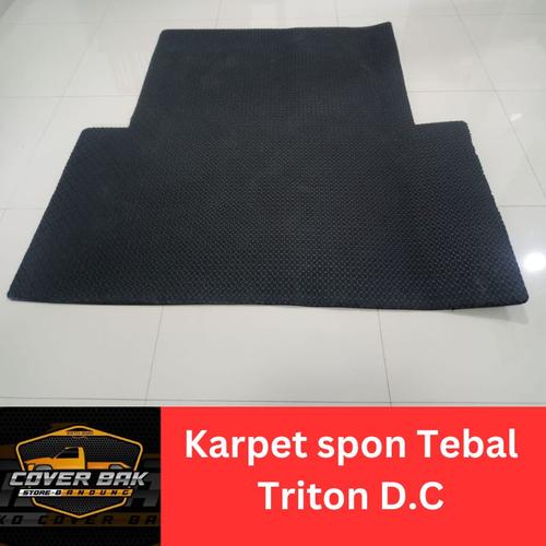 Jual Karpet mobil Doble cabin Triton Karpet Spon Alas Bak Tebal 15 Mm ...