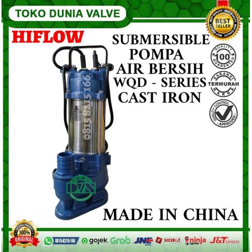 Jual WQD 50-7-2.2AF HIFLOW PUMP 220V 2.2KW 3HP POMPA SUBMERSIBLE PUMP ...