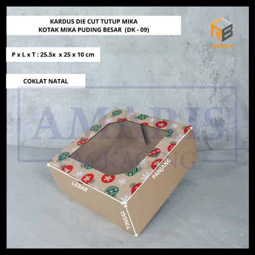 Jual Kardus Die Cut Mika Kotak Pudding Isi 10 Pcs DK-09 Amaris ...