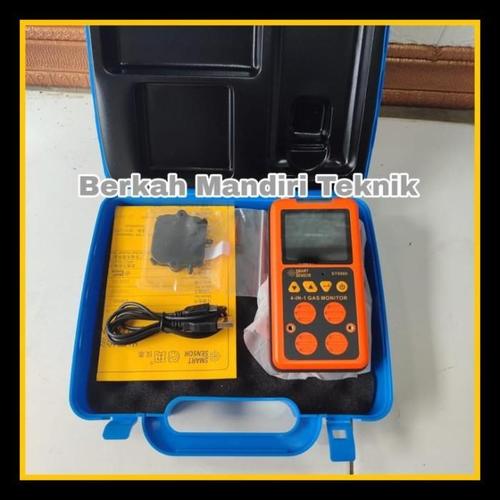 Jual KEAMANAN GAS DETECTOR SERTIFIKAT KALIBRASI CO O2 H2S LEL SMART ...