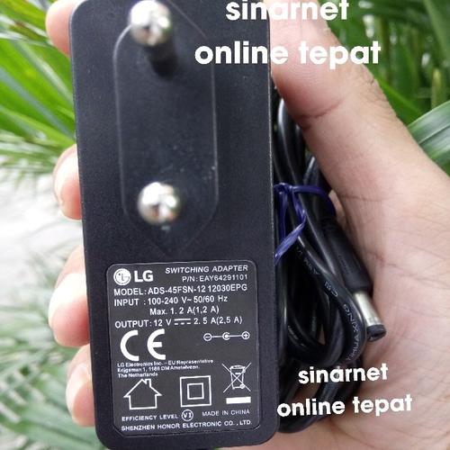 Jual LG 12v 2,5a adaptor switching Lg 12v original - Jakarta Pusat ...