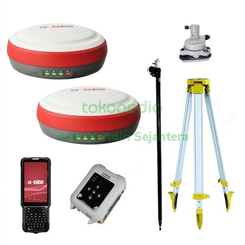 Jual GPS Geodetik Alpha Geo L300 GNSS Receiver RTK IMU Channel 1408 ...