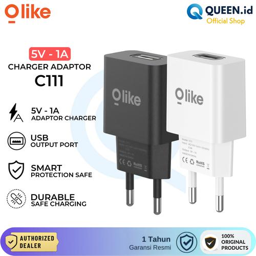 Jual Olike C111 Charger Adaptor 5V - 1A USB Port Safe Charging Adapter ...