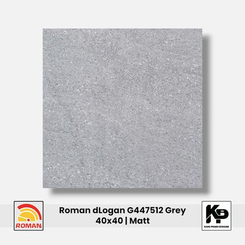 Jual Keramik ROMAN CERAMICS G447512 dLogan Grey 40x40 Cm - Kota Depok ...