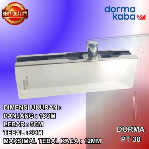 Jual PT 30 Dormakaba/Dorma PT30 Penjepit Kaca Mati Atas Patch Fitting - Jakarta Timur - PD ...