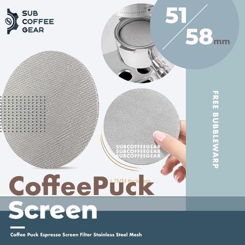 Jual Puck Screen Portafilter Shower Screen Filter Espresso Coffee Puck ...