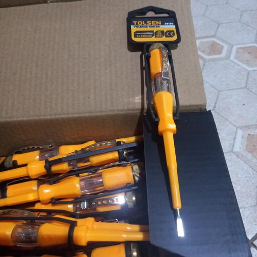 Jual TOLSEN Obeng Tespen AC Bisa Nyala - Tespen Listrik - Kota ...